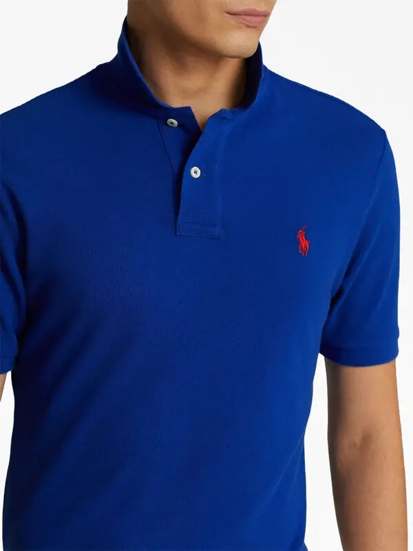 Polo Ralph Lauren Cotton Polo Shirt - Blue