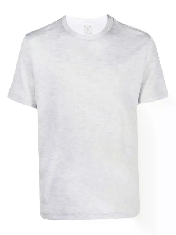 Eleventy Double-layer Trim Cotton T-shirt