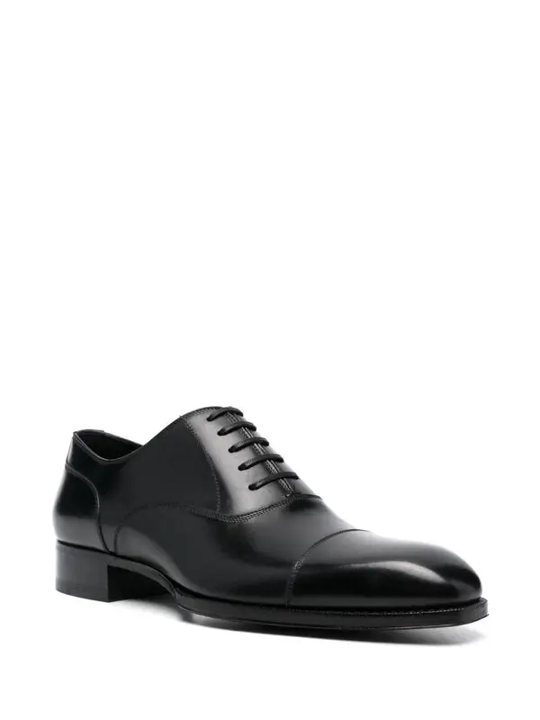 TOM FORD Elkan Leather Oxford Shoes