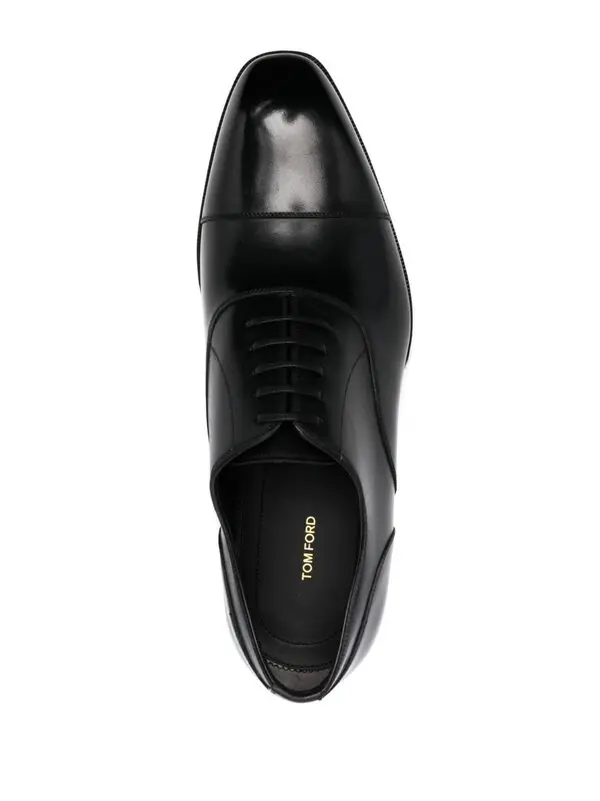 TOM FORD Elkan Leather Oxford Shoes