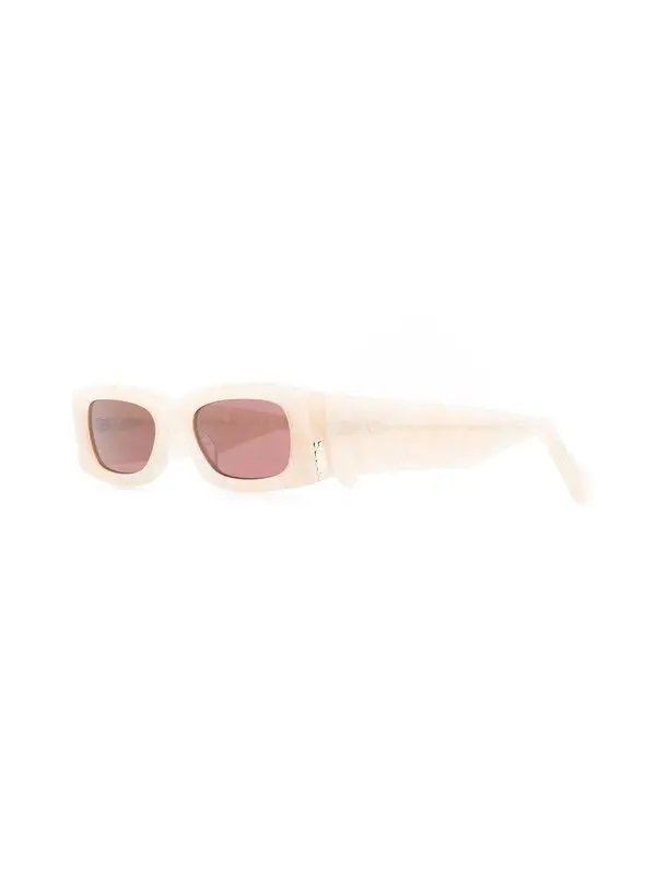 Gcds Rectangular Tinted Sunglasses