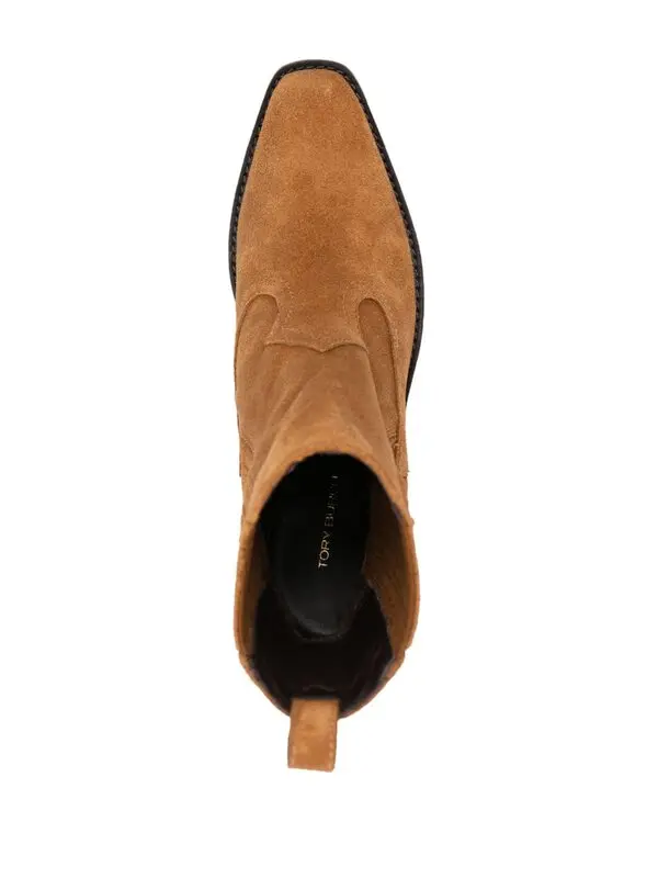 Tory Burch Suede Western-style Boots