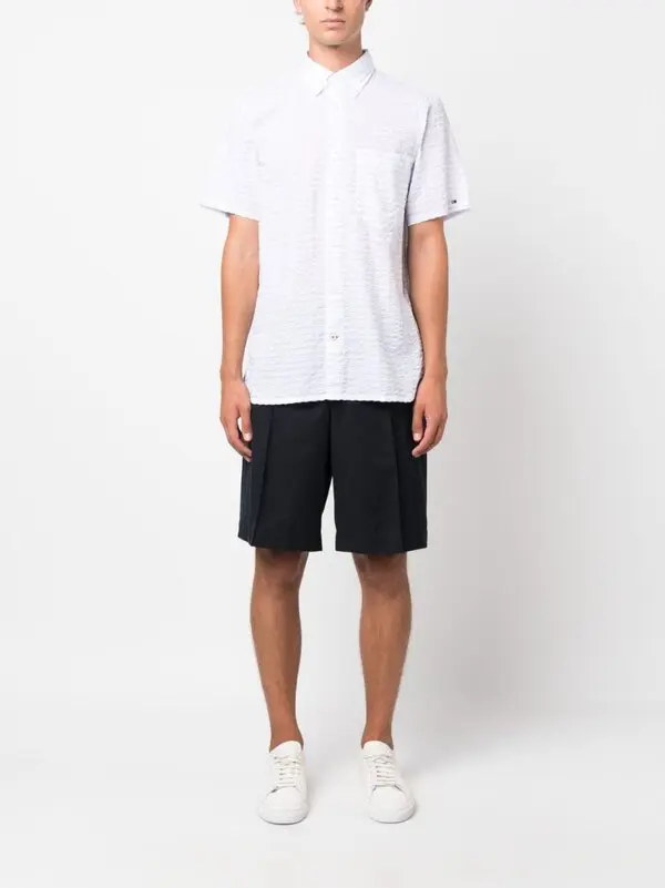 Tommy Hilfiger Textured Short-sleeve Shirt