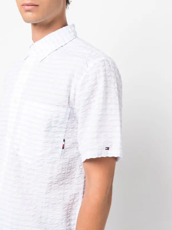 Tommy Hilfiger Textured Short-sleeve Shirt