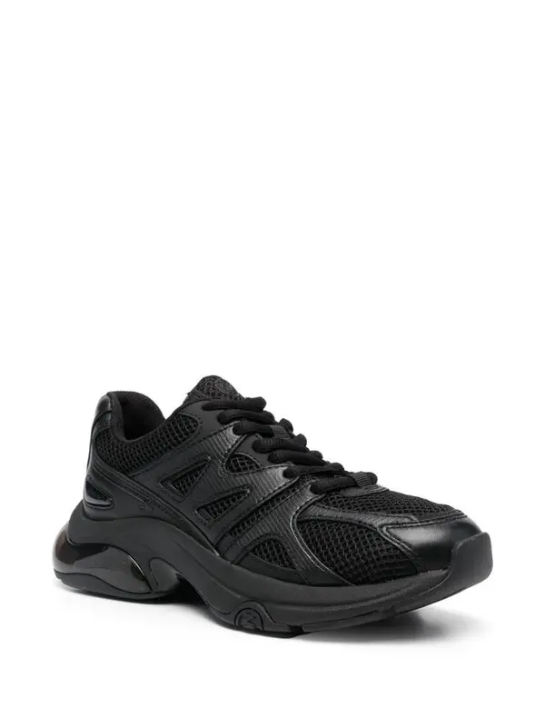 Michael Kors Panelled Low-top Sneakers - Black
