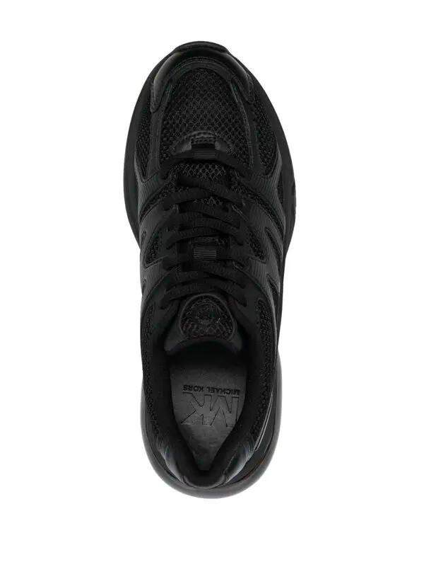 Michael Kors Panelled Low-top Sneakers - Black