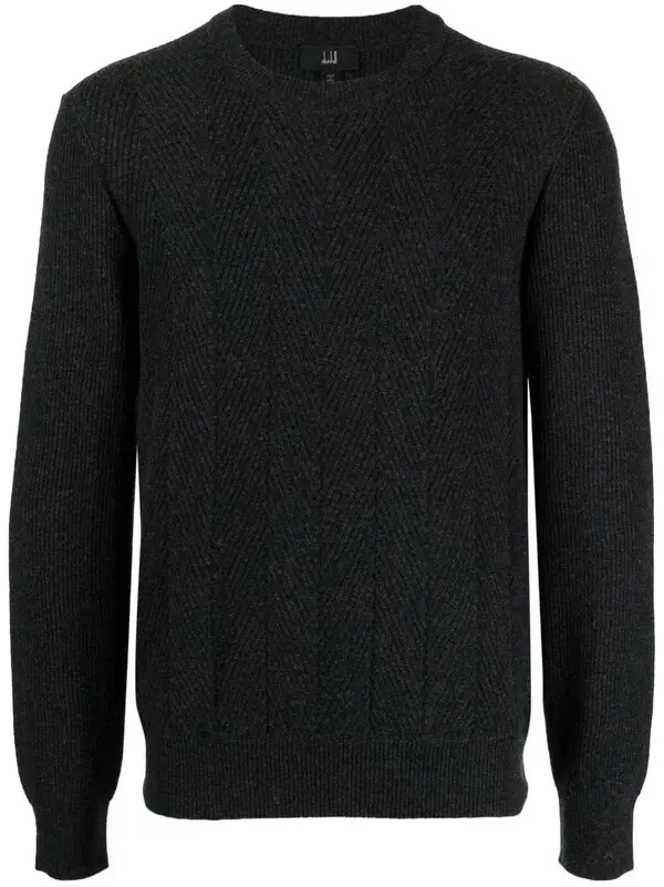 Dunhill Crew-neck Wool Jumper