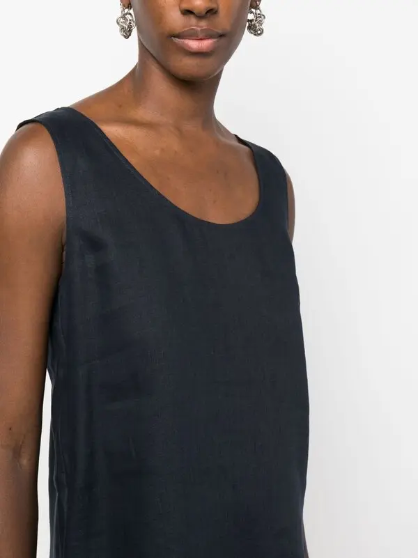 Kiton Round-neck Sleeveless Top