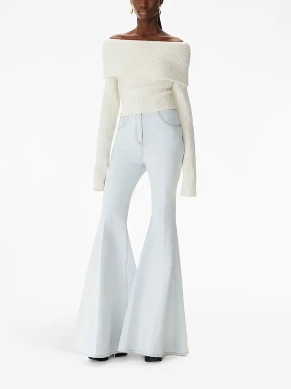 Nina Ricci High-waisted Flared Jeans