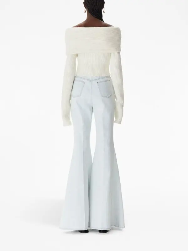 Nina Ricci High-waisted Flared Jeans
