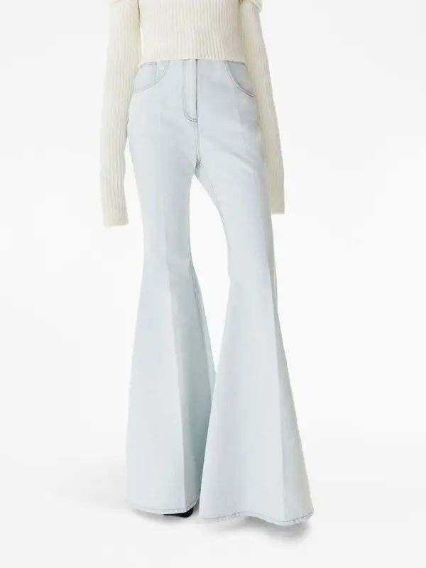 Nina Ricci High-waisted Flared Jeans