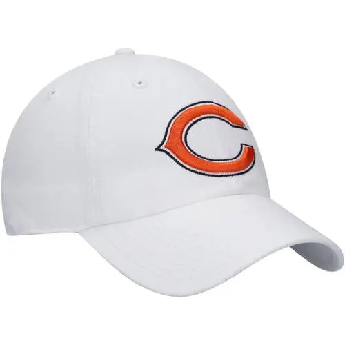 '47 Chicago Bears Clean Up Adjustable Hat - White