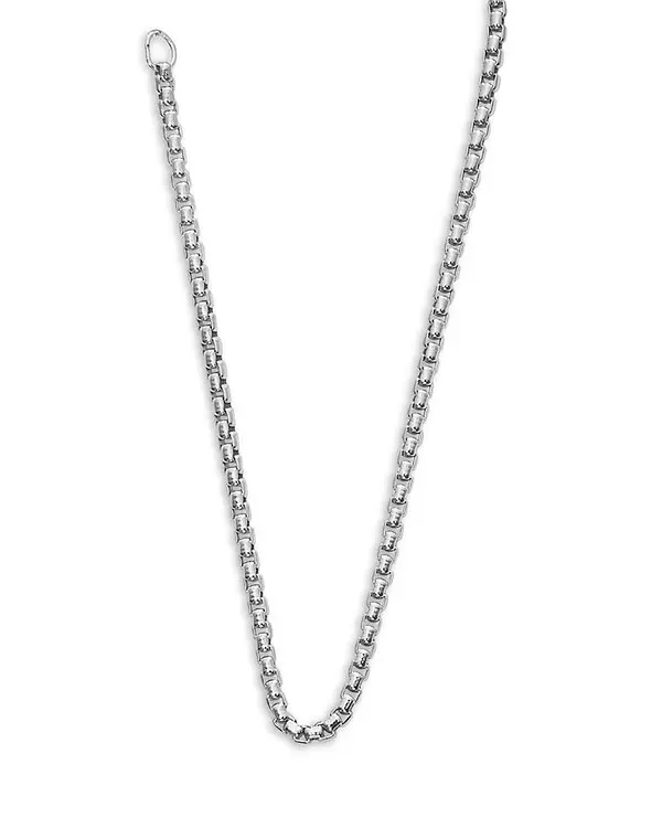 Aqua Bloomingdale's Fine Collection Sterling Venetian Chain Necklace - Silver