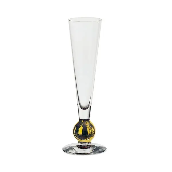 ORREFORS Nobel Champagne Flute - Clear/gold