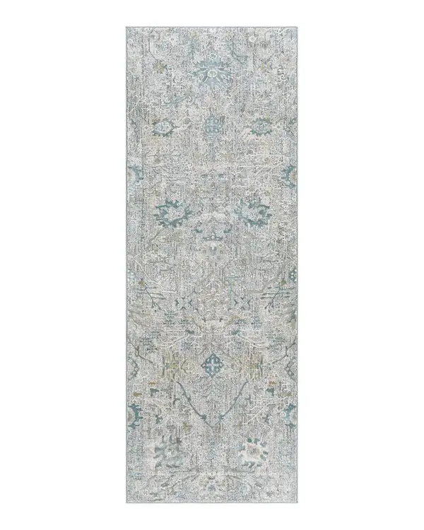 Livabliss Brunswick Bwk-2311 Runner Area Rug, 2'7 X 7'3 - Sage/beige