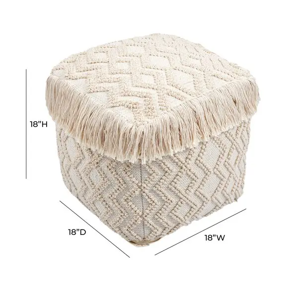 TOV FURNITURE Inca Pouf