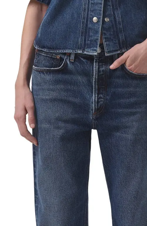 AGOLDE Fran Wide Leg Organic Cotton Jeans