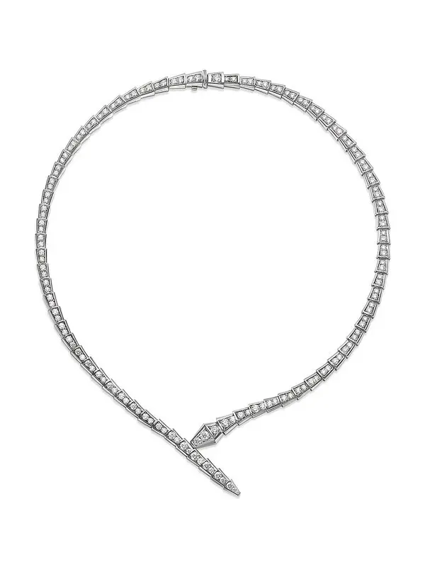 BVLGARI Serpenti Viper 18k & Diamond Necklace