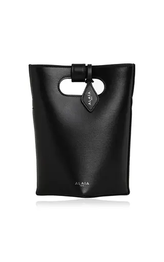 Alaïa Folded Small Leather Tote