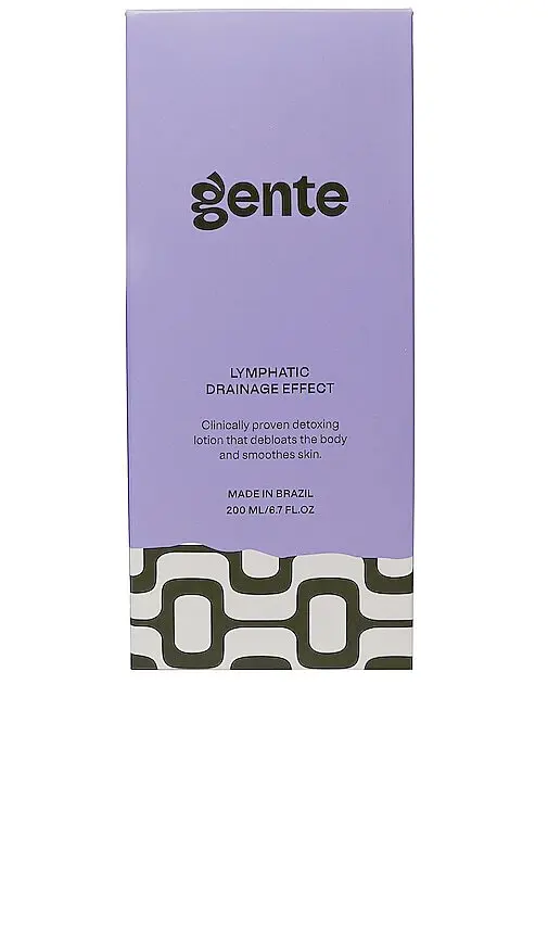 GENTE BEAUTY The Lymphatic Drainage Effect