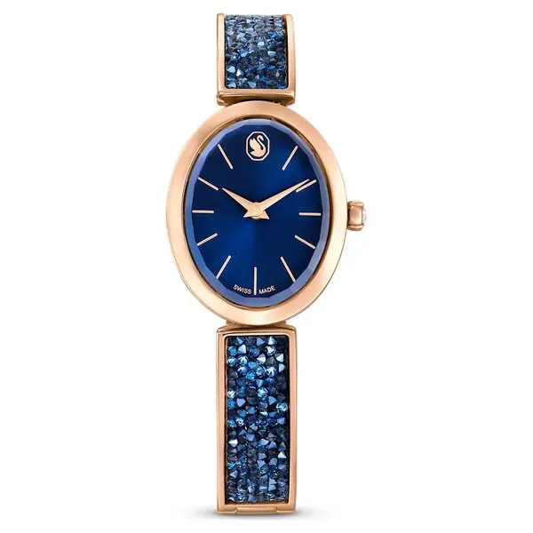 SWAROVSKI Crystal Rock Oval Watch - Blue
