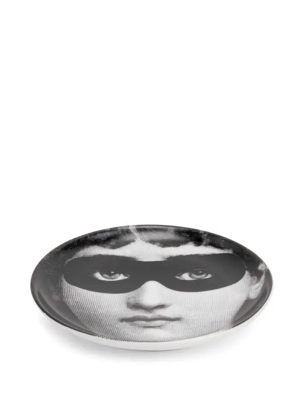 FORNASETTI Bandit Print Coaster
