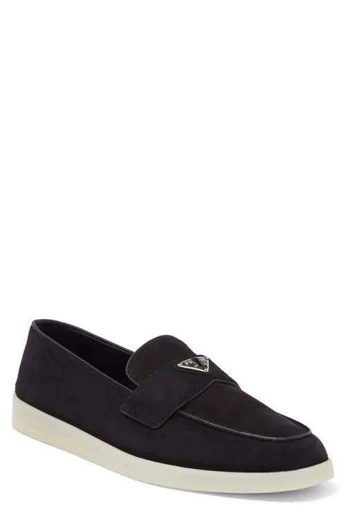 Prada Moc Toe Loafer - Nero