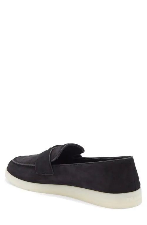 Prada Moc Toe Loafer - Nero