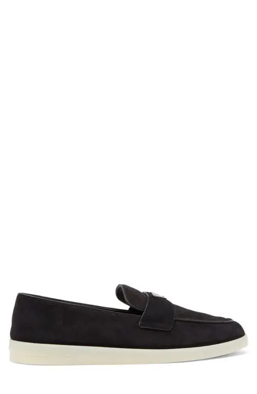 Prada Moc Toe Loafer - Nero