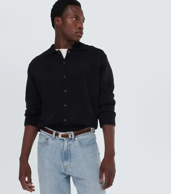Our Legacy Alpaca-blend Cardigan - Black