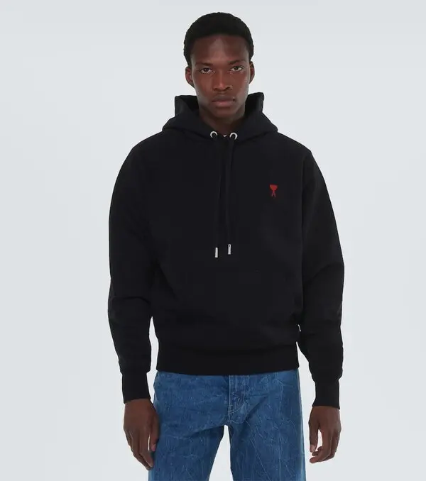 AMI Paris De Cœur Cotton Hoodie
