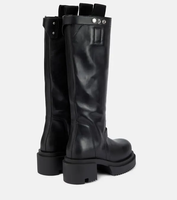 Rick Owens Pull-on Knee-high Boots