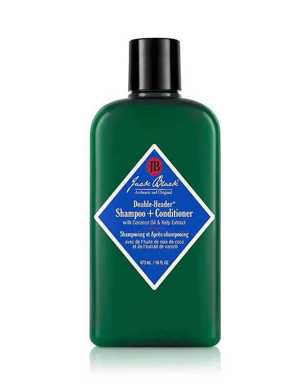 Jack Black Double-header Shampoo + Conditioner - No Color
