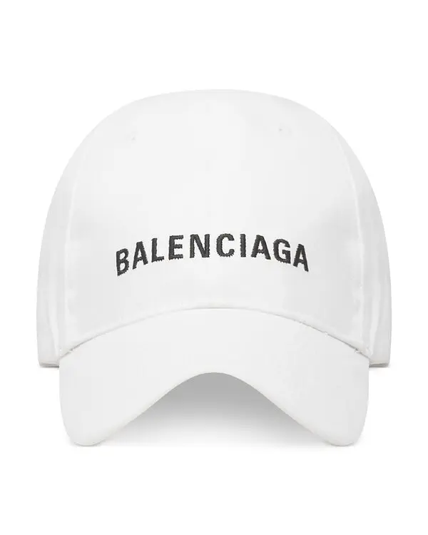Balenciaga Cap - White Black