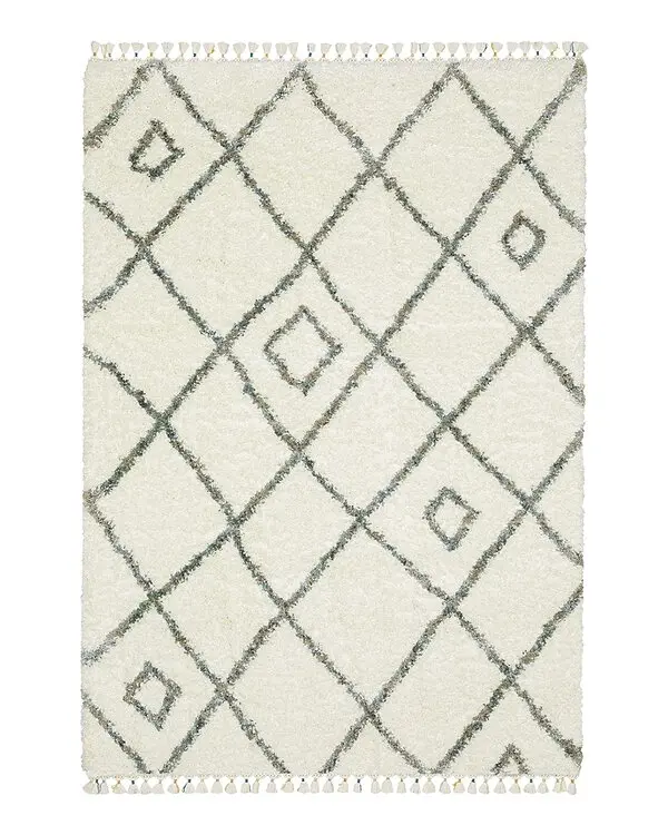 ORIENTAL WEAVERS Axis Ax03a Area Rug, 5'3 X 7'6 - Ivory