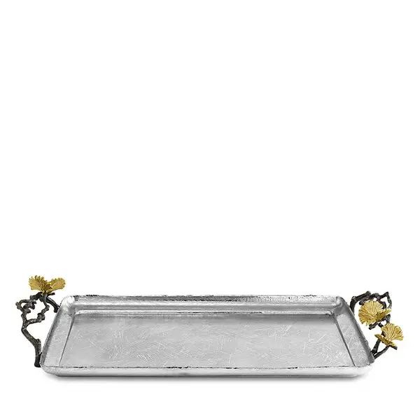 Michael Aram Butterfly Gingko Serving Tray - Silver