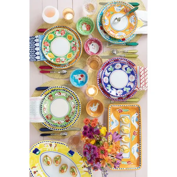 VIETRI Campagna Cavallo Salad Plate