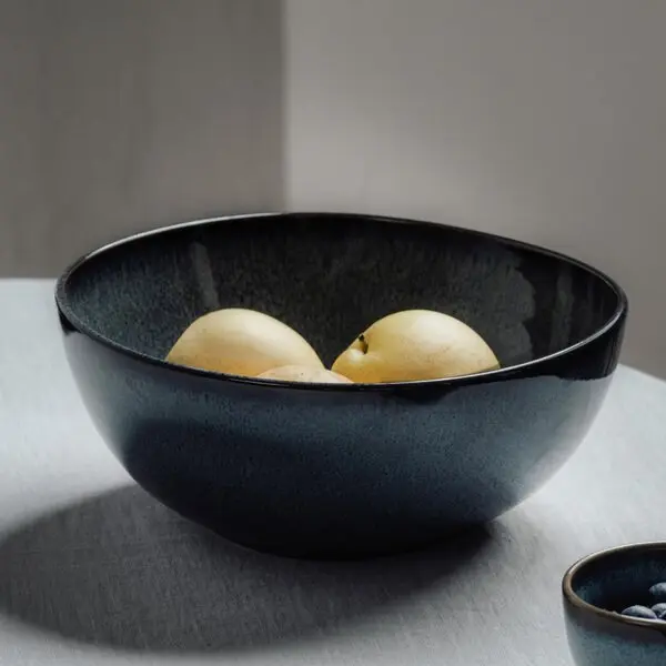 VILLEROY & BOCH Lave Gris Serving Bowl - Gray