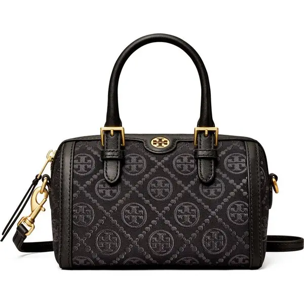 Tory Burch T Monogram Barrel Bag