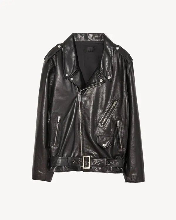 NILI LOTAN ブラック レザーライダースジャケット XS アパルトモン Nili Lotan Alex Leather Jacket - One-Color | Editorialist