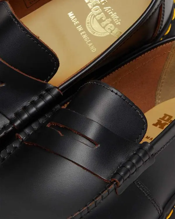 Dr. Martens Penton Bex Made In England Loafers In Black - 40% Off
