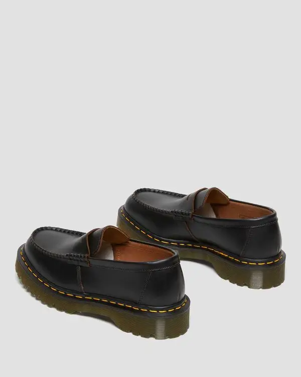 Dr. Martens Penton Bex Made In England Loafers In Black - 40% Off