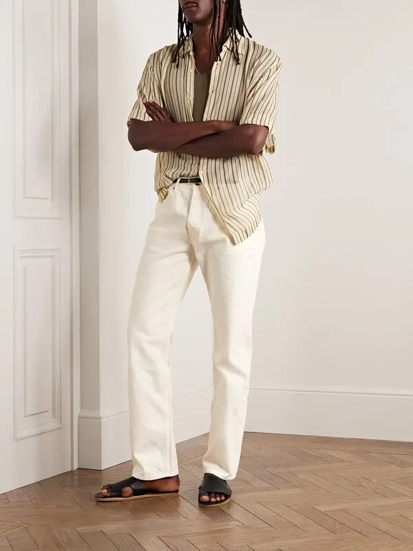 NILI LOTAN Billie Slim-fit Straight-leg Jeans