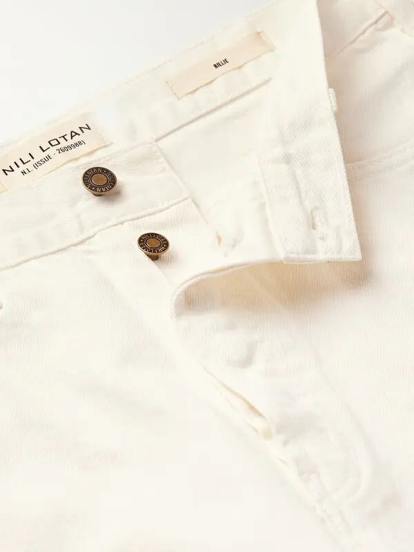 NILI LOTAN Billie Slim-fit Straight-leg Jeans