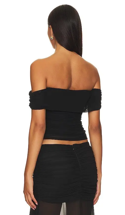 Majorelle Cara Top - Black