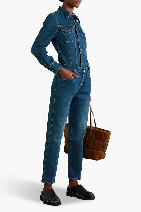 Stella McCartney Denim Jumpsuit - Dark Denim