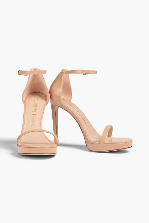 STUART WEITZMAN Disco Patent-leather Sandals