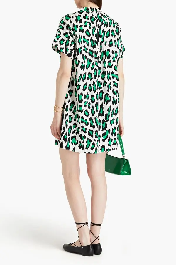 green emerald velvet dress Julian Silk Jersey Wrap Dress – Diane von Furstenberg main image 0