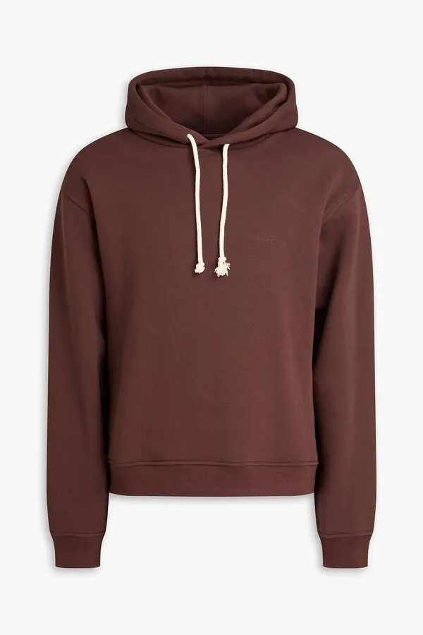 LE17SEPTEMBRE Cottonfleece Hoodie - Brown