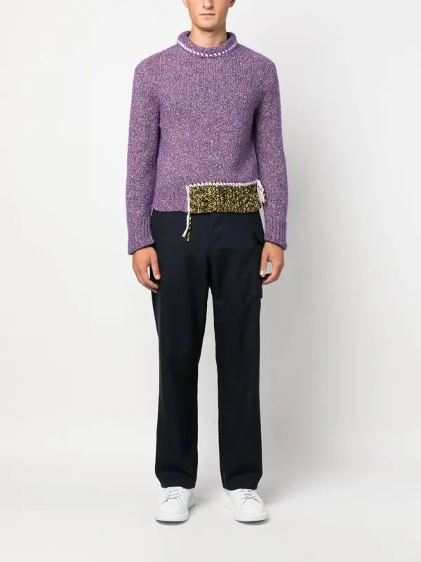 Marni Cargo-pocket Wool Trousers
